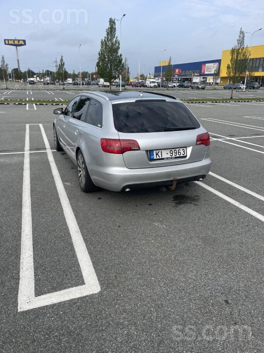Pelēks Audi A6 2006 Rīga, ar dzinēja tilpumu 3.00 L un nobraukumu 448 tūkst. km par 2995 €, foto 6 vietnē AUTOMOTO.COM.LV