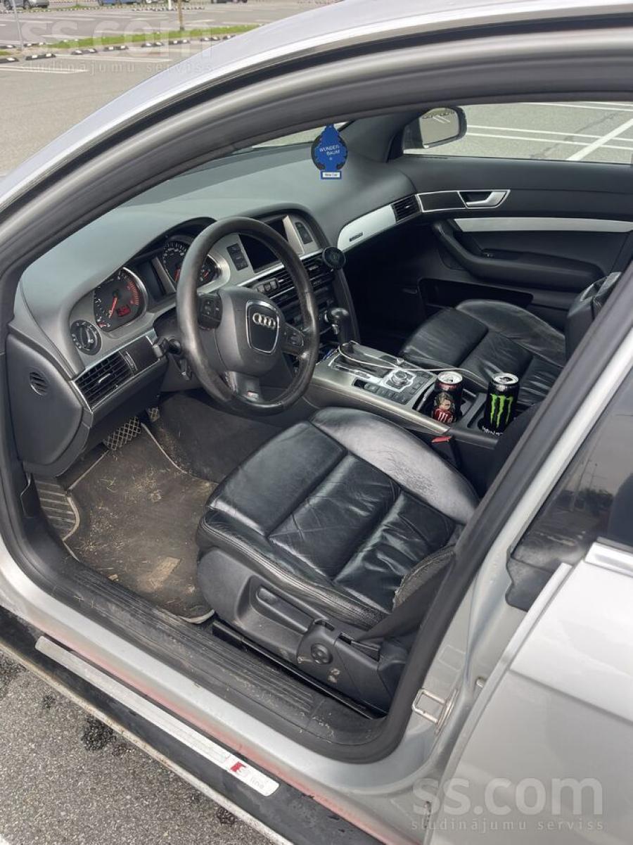 Pelēks Audi A6 2006 Rīga, ar dzinēja tilpumu 3.00 L un nobraukumu 448 tūkst. km par 2995 €, foto 7 vietnē AUTOMOTO.COM.LV