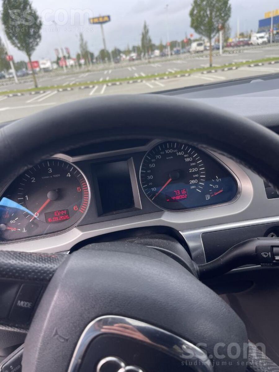 Pelēks Audi A6 2006 Rīga, ar dzinēja tilpumu 3.00 L un nobraukumu 448 tūkst. km par 2995 €, foto 8 vietnē AUTOMOTO.COM.LV