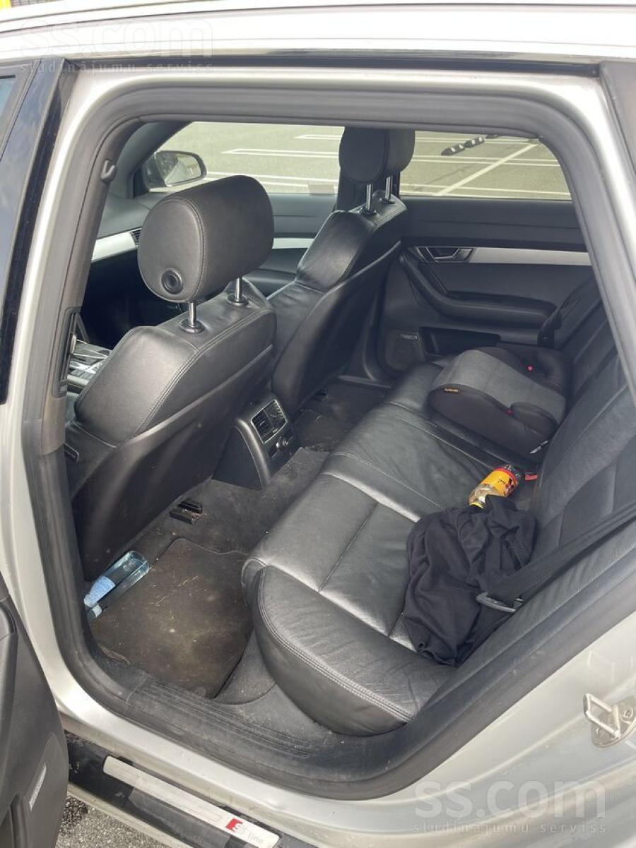 Pelēks Audi A6 2006 Rīga, ar dzinēja tilpumu 3.00 L un nobraukumu 448 tūkst. km par 2995 €, foto 9 vietnē AUTOMOTO.COM.LV