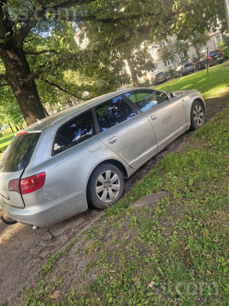 Pelēks Audi A6 2006 Jelgava, ar dzinēja tilpumu 2.70 L un nobraukumu 481 tūkst. km par 1200 €, foto 4 vietnē AUTOMOTO.COM.LV