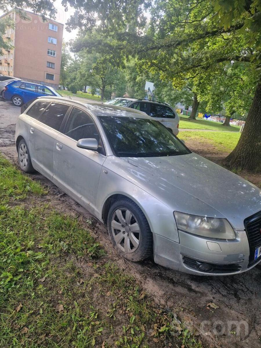 Pelēks Audi A6 2006 Jelgava, ar dzinēja tilpumu 2.70 L un nobraukumu 481 tūkst. km par 1200 €, foto 5 vietnē AUTOMOTO.COM.LV