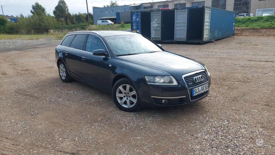 Grey Audi A6 2006 in Utena, with an engine capacity of 2.97 L and mileage of 305 thousand km for 2800 €, photo 5 on AUTOMOTO.COM.LV