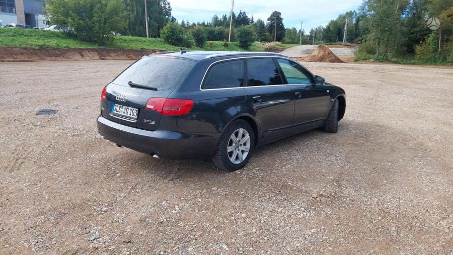 Grey Audi A6 2006 in Utena, with an engine capacity of 2.97 L and mileage of 305 thousand km for 2800 €, photo 6 on AUTOMOTO.COM.LV