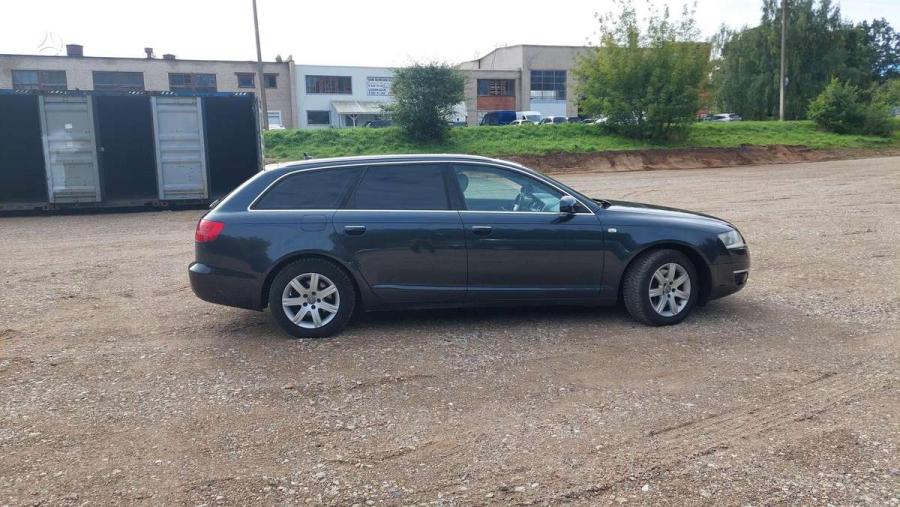 Grey Audi A6 2006 in Utena, with an engine capacity of 2.97 L and mileage of 305 thousand km for 2800 €, photo 7 on AUTOMOTO.COM.LV