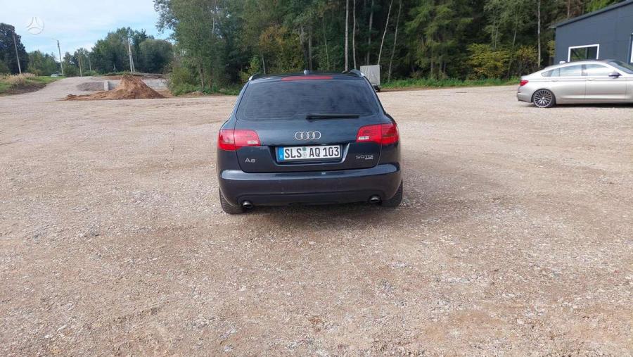 Grey Audi A6 2006 in Utena, with an engine capacity of 2.97 L and mileage of 305 thousand km for 2800 €, photo 9 on AUTOMOTO.COM.LV