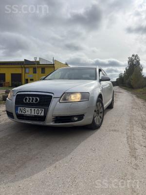 Grey Audi A6 2006 in Aizkraukle, with an engine capacity of 2.00 L and mileage of 341 thousand km for 1000 €, photo  on AUTOMOTO.COM.LV