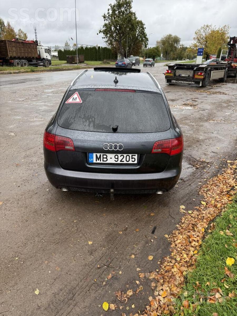 Pelēks Audi A6 2006 Jelgava, ar dzinēja tilpumu 3.00 L un nobraukumu 398 tūkst. km par 2200 €, foto 5 vietnē AUTOMOTO.COM.LV