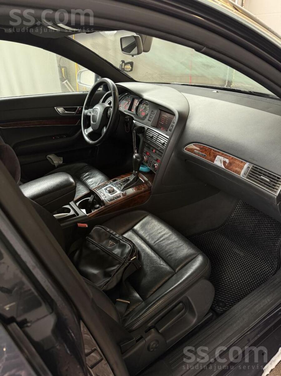 Pelēks Audi A6 2006 Jelgava, ar dzinēja tilpumu 3.00 L un nobraukumu 398 tūkst. km par 2200 €, foto 7 vietnē AUTOMOTO.COM.LV