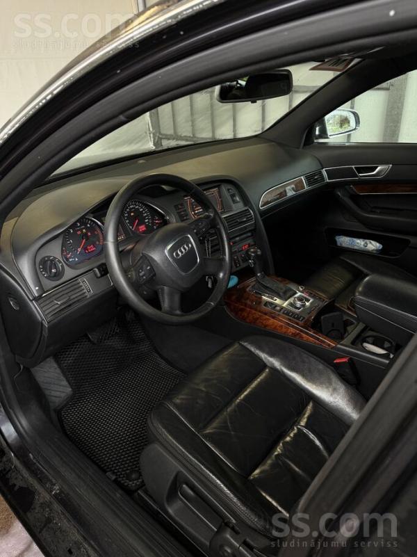 Pelēks Audi A6 2006 Jelgava, ar dzinēja tilpumu 3.00 L un nobraukumu 398 tūkst. km par 2200 €, foto 8 vietnē AUTOMOTO.COM.LV