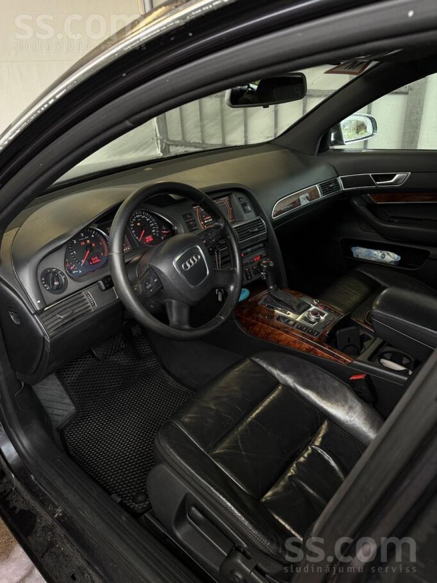 Pelēks Audi A6 2006 Jelgava, ar dzinēja tilpumu 3.00 L un nobraukumu 398 tūkst. km par 2200 €, foto 8 vietnē AUTOMOTO.COM.LV