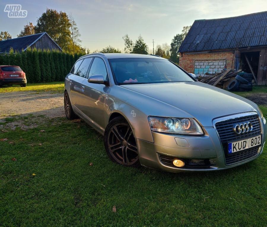 Grey Audi A6 2006 in Vilnius, with an engine capacity of 2.70 L and mileage of 410 thousand km for 1400 €, photo 3 on AUTOMOTO.COM.LV