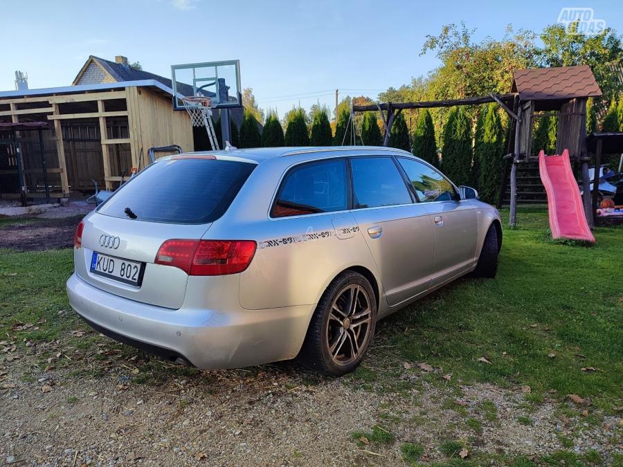 Grey Audi A6 2006 in Vilnius, with an engine capacity of 2.70 L and mileage of 410 thousand km for 1400 €, photo 8 on AUTOMOTO.COM.LV