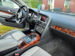 Grey Audi A6 2006 in Vilnius, with an engine capacity of 2.70 L and mileage of 410 thousand km for 1400 €, photo 13 on AUTOMOTO.COM.LV