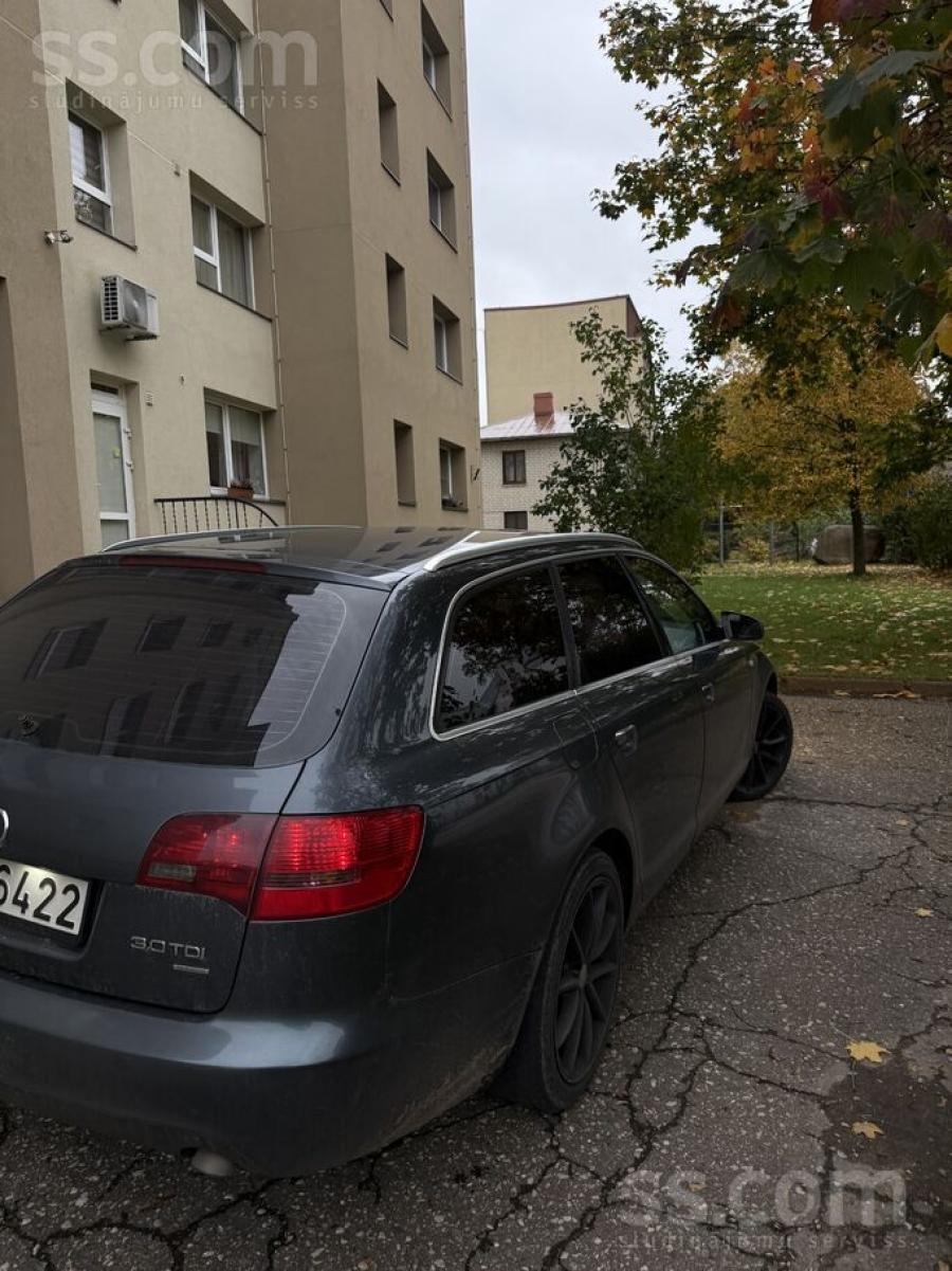 Pelēks Audi A6 2006 Valmiera, ar dzinēja tilpumu 3.00 L un nobraukumu 368 tūkst. km par 2400 €, foto 1 vietnē AUTOMOTO.COM.LV