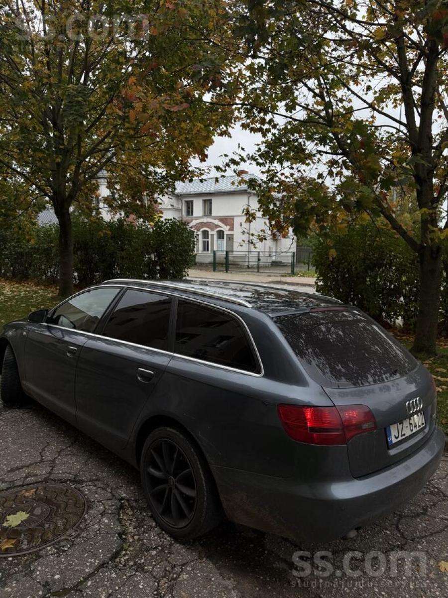 Pelēks Audi A6 2006 Valmiera, ar dzinēja tilpumu 3.00 L un nobraukumu 368 tūkst. km par 2400 €, foto 3 vietnē AUTOMOTO.COM.LV