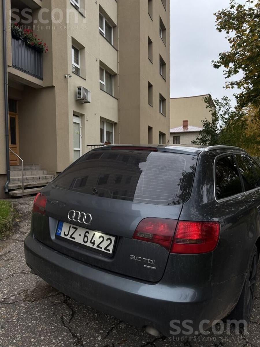 Pelēks Audi A6 2006 Valmiera, ar dzinēja tilpumu 3.00 L un nobraukumu 368 tūkst. km par 2400 €, foto 5 vietnē AUTOMOTO.COM.LV