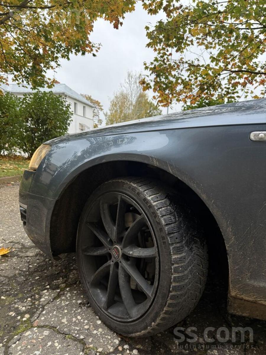 Pelēks Audi A6 2006 Valmiera, ar dzinēja tilpumu 3.00 L un nobraukumu 368 tūkst. km par 2400 €, foto 7 vietnē AUTOMOTO.COM.LV