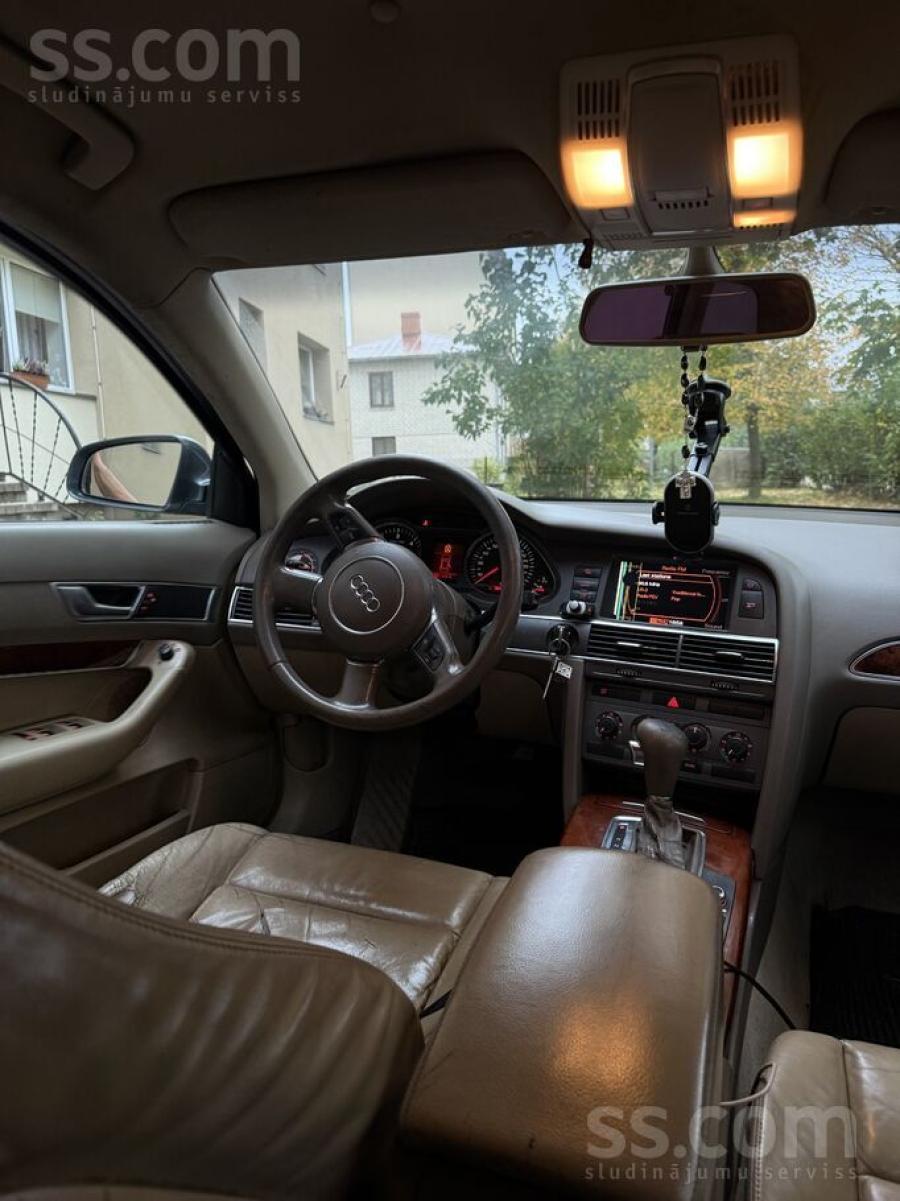 Pelēks Audi A6 2006 Valmiera, ar dzinēja tilpumu 3.00 L un nobraukumu 368 tūkst. km par 2400 €, foto 9 vietnē AUTOMOTO.COM.LV