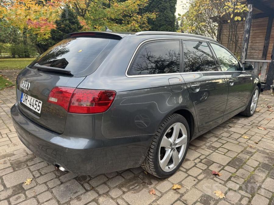Grey Audi A6 2006 in Cesis, with an engine capacity of 3.00 L and mileage of 368 thousand km for 4700 €, photo 1 on AUTOMOTO.COM.LV