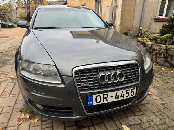 Grey Audi A6 2006 in Cesis, with an engine capacity of 3.00 L and mileage of 368 thousand km for 4700 €, photo 6 on AUTOMOTO.COM.LV