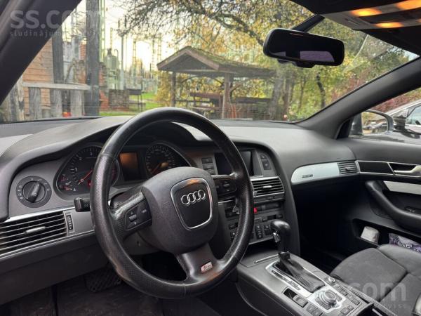 Grey Audi A6 2006 in Cesis, with an engine capacity of 3.00 L and mileage of 368 thousand km for 4700 €, photo 7 on AUTOMOTO.COM.LV