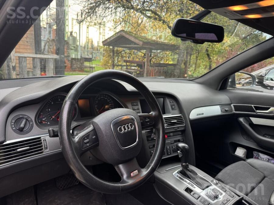 Grey Audi A6 2006 in Cesis, with an engine capacity of 3.00 L and mileage of 368 thousand km for 4700 €, photo 7 on AUTOMOTO.COM.LV