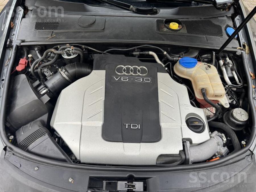 Grey Audi A6 2006 in Cesis, with an engine capacity of 3.00 L and mileage of 368 thousand km for 4700 €, photo 13 on AUTOMOTO.COM.LV