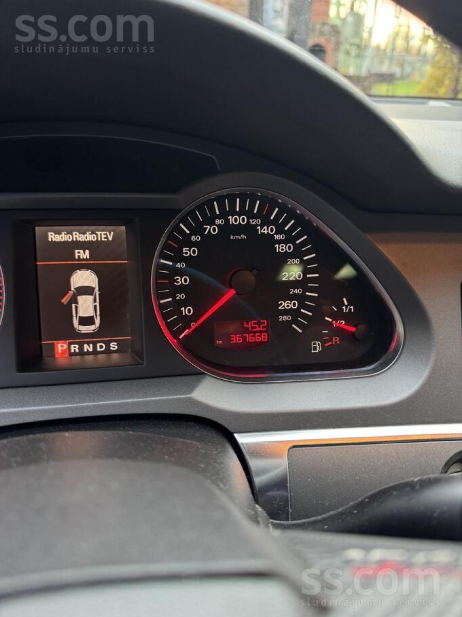Grey Audi A6 2006 in Cesis, with an engine capacity of 3.00 L and mileage of 368 thousand km for 4700 €, photo 17 on AUTOMOTO.COM.LV