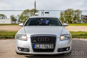 Grey Audi A6 2007 in Riga, with an engine capacity of 3.00 L and mileage of 257 thousand km for 11500 €, photo 3 on AUTOMOTO.COM.LV
