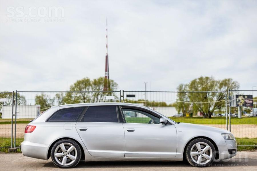 Grey Audi A6 2007 in Riga, with an engine capacity of 3.00 L and mileage of 257 thousand km for 11500 €, photo 4 on AUTOMOTO.COM.LV