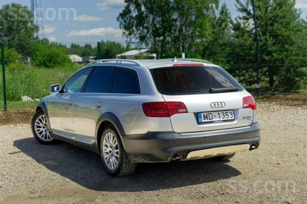 Pelēks Audi A6 2007 Rīga, ar dzinēja tilpumu 3.00 L un nobraukumu 0 tūkst. km par 5490 €, foto 4 vietnē AUTOMOTO.COM.LV