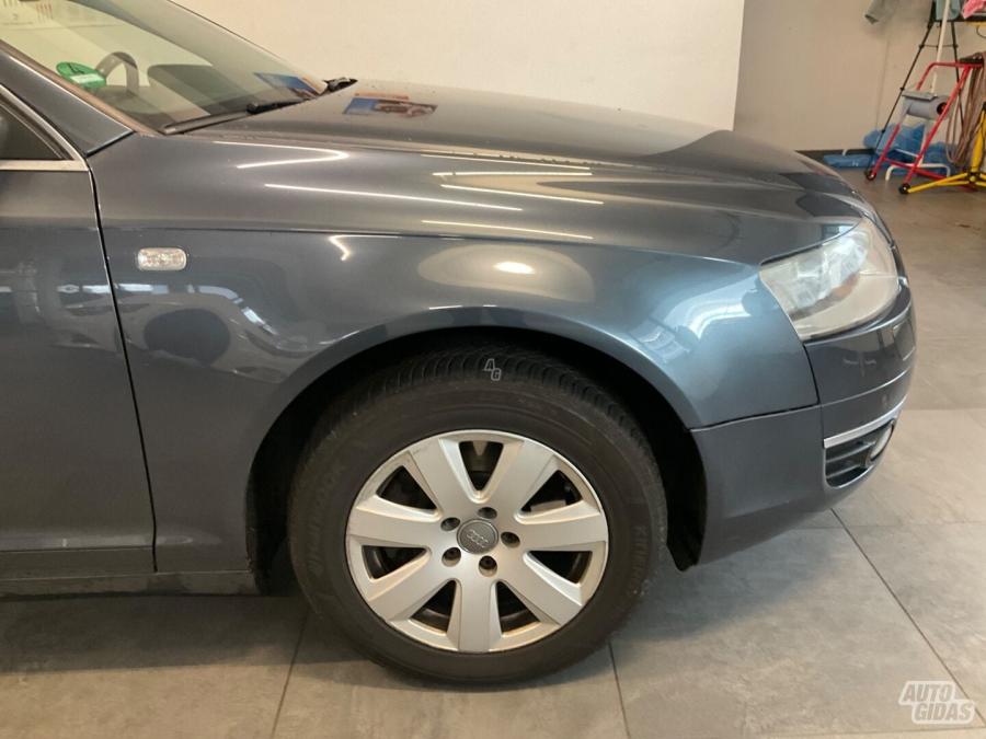Grey Audi A6 2007 in Kaunas, with an engine capacity of 2.70 L and mileage of 370 thousand km for 2500 €, photo 18 on AUTOMOTO.COM.LV