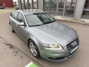 Grey Audi A6 2007 in Vilnius, with an engine capacity of 2.39 L and mileage of 344 thousand km for 2350 €, photo 4 on AUTOMOTO.COM.LV