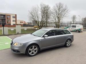 Grey Audi A6 2007 in Vilnius, with an engine capacity of 2.39 L and mileage of 344 thousand km for 2350 €, photo 8 on AUTOMOTO.COM.LV