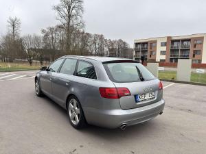 Grey Audi A6 2007 in Vilnius, with an engine capacity of 2.39 L and mileage of 344 thousand km for 2350 €, photo 11 on AUTOMOTO.COM.LV