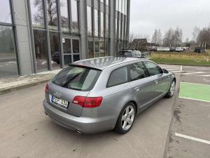 Grey Audi A6 2007 in Vilnius, with an engine capacity of 2.39 L and mileage of 344 thousand km for 2350 €, photo 12 on AUTOMOTO.COM.LV