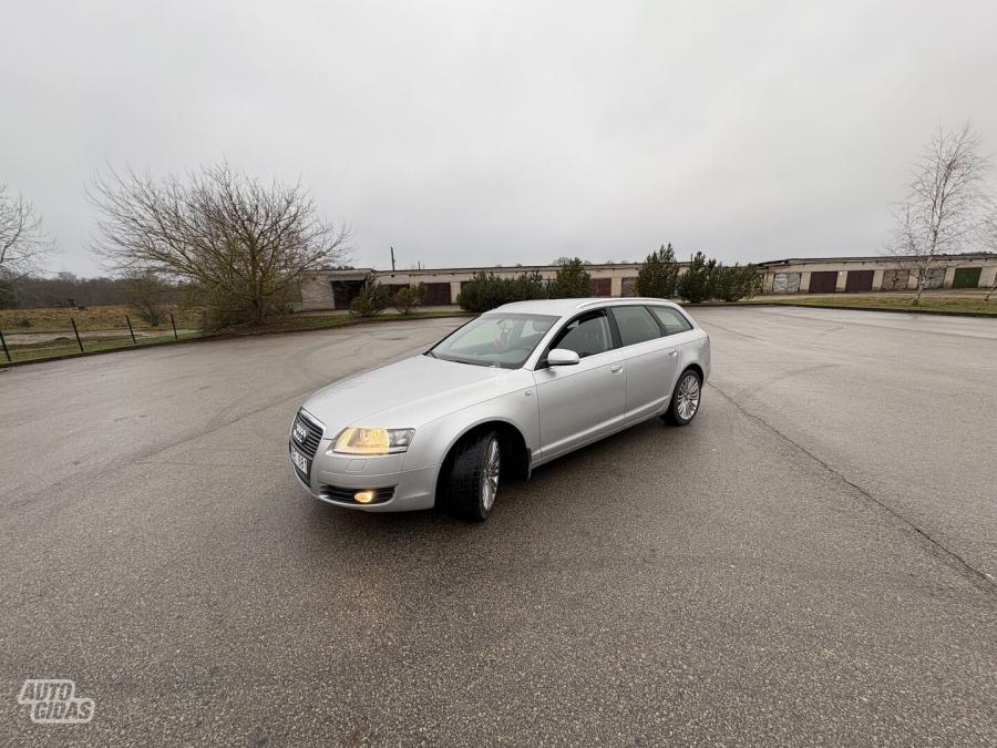 Grey Audi A6 2007 in Akmene, with an engine capacity of 2.00 L and mileage of 318 thousand km for 1650 €, photo 1 on AUTOMOTO.COM.LV