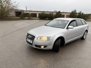 Grey Audi A6 2007 in Akmene, with an engine capacity of 2.00 L and mileage of 318 thousand km for 1650 €, photo 10 on AUTOMOTO.COM.LV