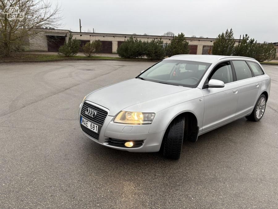Grey Audi A6 2007 in Akmene, with an engine capacity of 2.00 L and mileage of 318 thousand km for 1650 €, photo 10 on AUTOMOTO.COM.LV