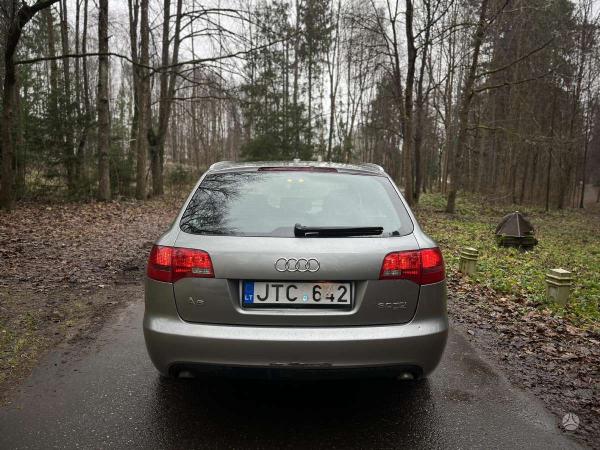 Grey Audi A6 2007 in Vilnius, with an engine capacity of 2.97 L and mileage of 444 thousand km for 2150 €, photo 5 on AUTOMOTO.COM.LV