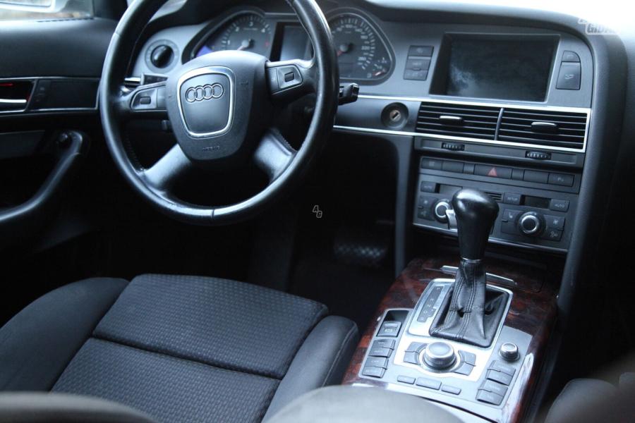 Grey Audi A6 2007 in Vilnius, with an engine capacity of 3.00 L and mileage of 348 thousand km for 1995 €, photo 2 on AUTOMOTO.COM.LV