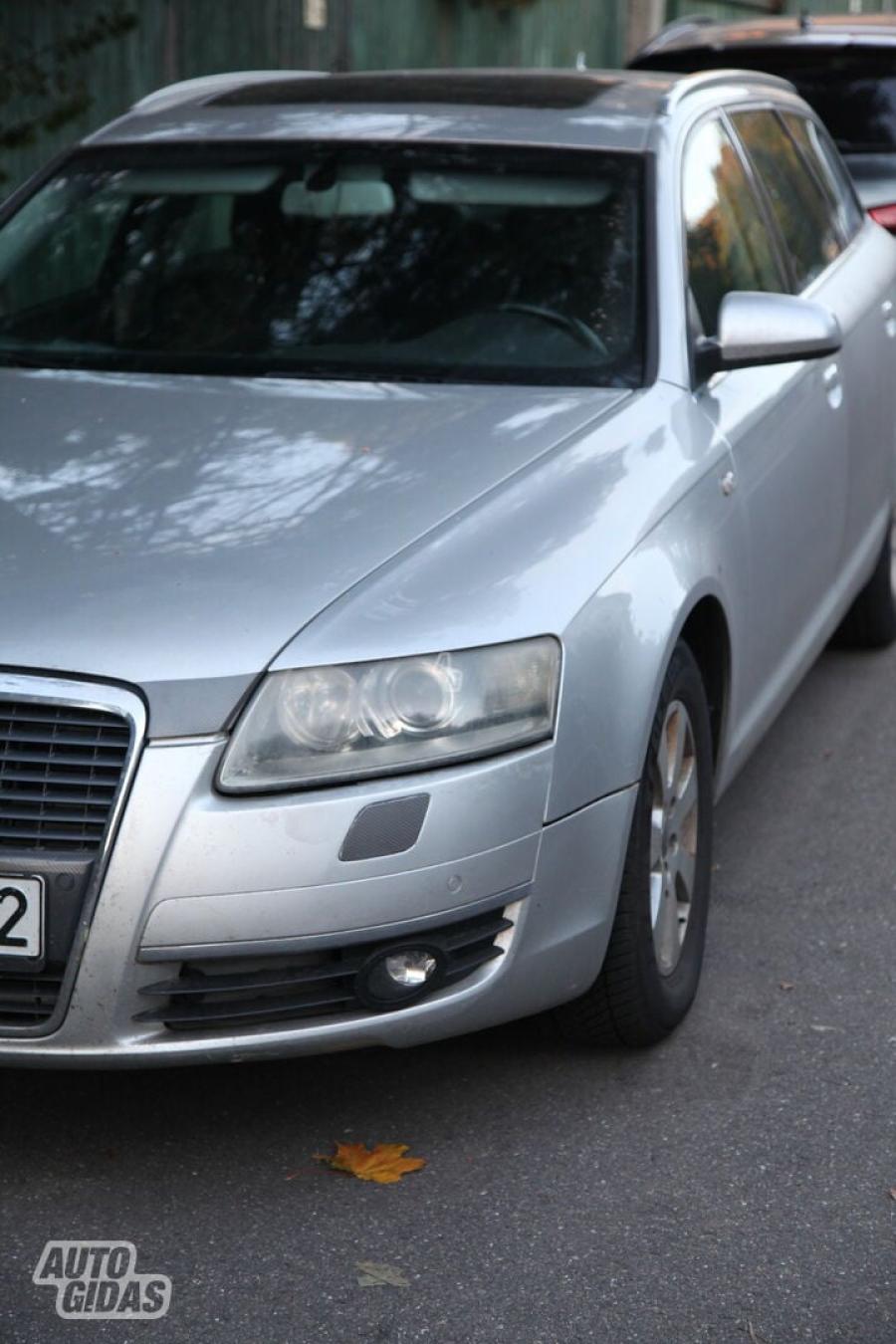 Grey Audi A6 2007 in Vilnius, with an engine capacity of 3.00 L and mileage of 348 thousand km for 1995 €, photo 13 on AUTOMOTO.COM.LV