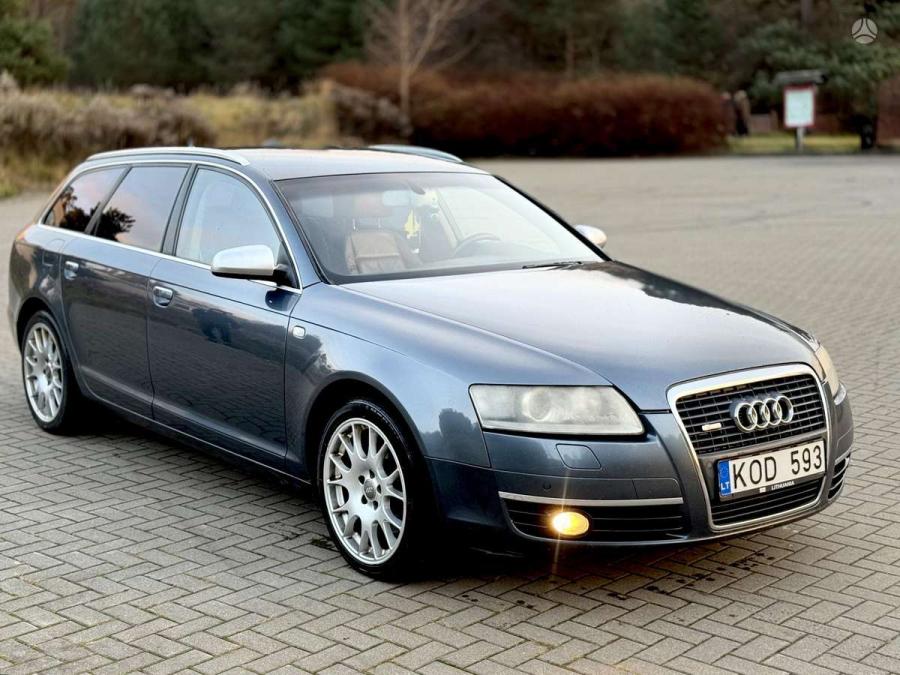 Grey Audi A6 2007 in Vilnius, with an engine capacity of 3.00 L and mileage of 300 thousand km for 3000 €, photo 1 on AUTOMOTO.COM.LV
