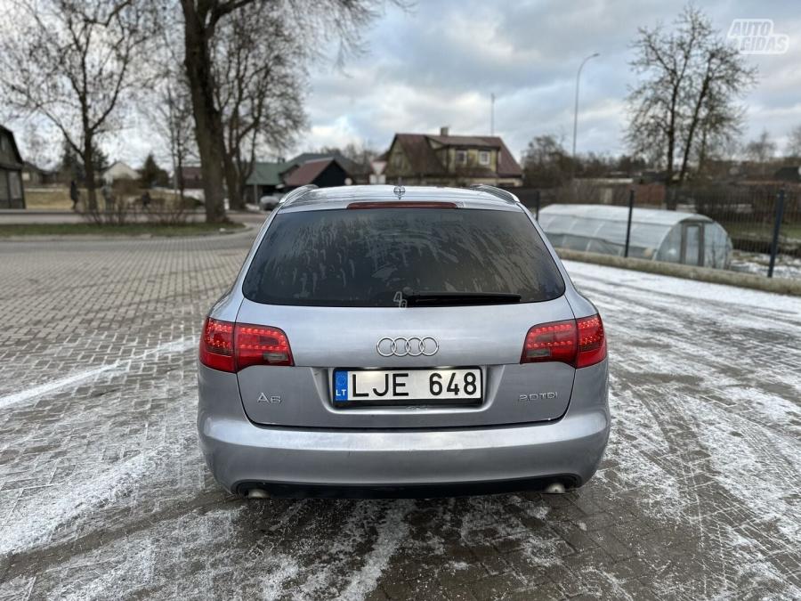 Grey Audi A6 2007 in Ukmerge, with an engine capacity of 2.00 L and mileage of 585 thousand km for 1250 €, photo 4 on AUTOMOTO.COM.LV