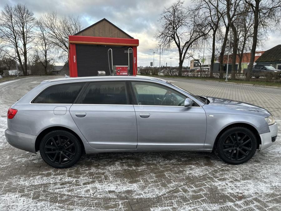 Grey Audi A6 2007 in Ukmerge, with an engine capacity of 2.00 L and mileage of 585 thousand km for 1250 €, photo 6 on AUTOMOTO.COM.LV