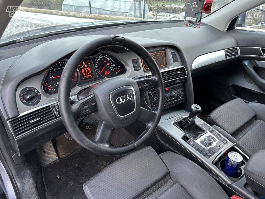 Grey Audi A6 2007 in Ukmerge, with an engine capacity of 2.00 L and mileage of 585 thousand km for 1250 €, photo 11 on AUTOMOTO.COM.LV