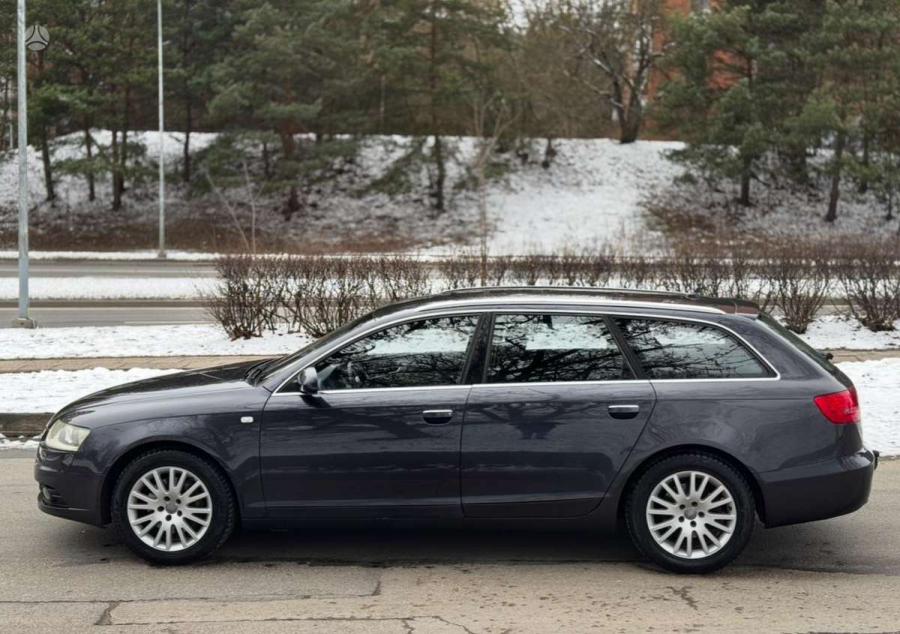 Grey Audi A6 2007 in Vilnius, with an engine capacity of 2.97 L and mileage of 289 thousand km for 2500 €, photo 3 on AUTOMOTO.COM.LV