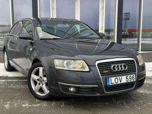 Grey Audi A6 2007 in Vilnius, with an engine capacity of 2.97 L and mileage of 283 thousand km for 2400 €, photo  on AUTOMOTO.COM.LV