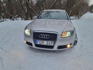 Grey Audi A6 2007 in Kaunas, with an engine capacity of 2.00 L and mileage of 407 thousand km for 2500 €, photo  on AUTOMOTO.COM.LV